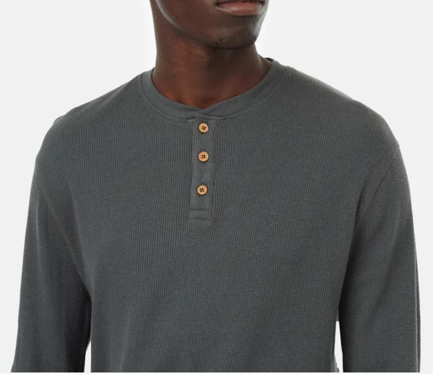 Ten Tree TreeWaffle Henley – Inside Edge Boutique and Sports