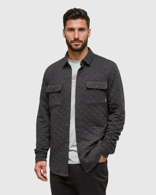 Tentree Quilted Colville Shacket – Inside Edge Boutique and Sports